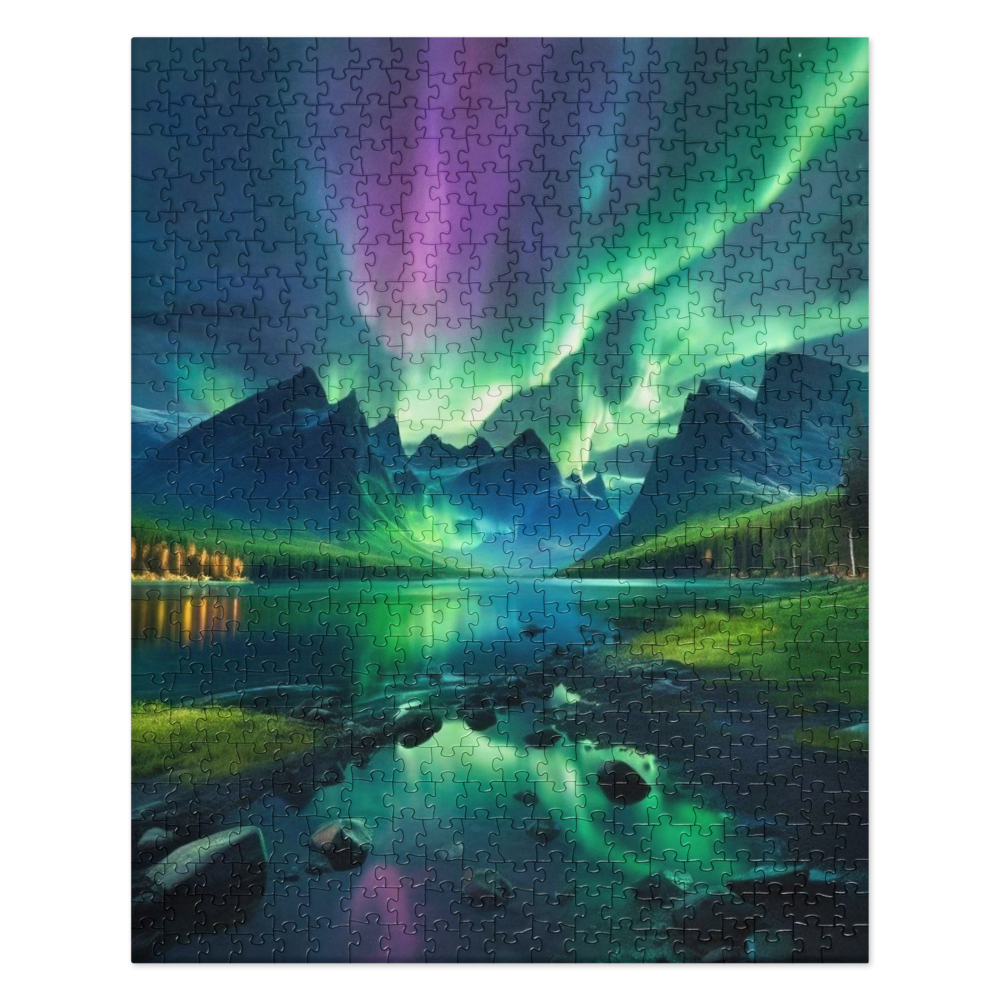 Northern Lights - Jigsaw puzzle – Oregon Collectibles