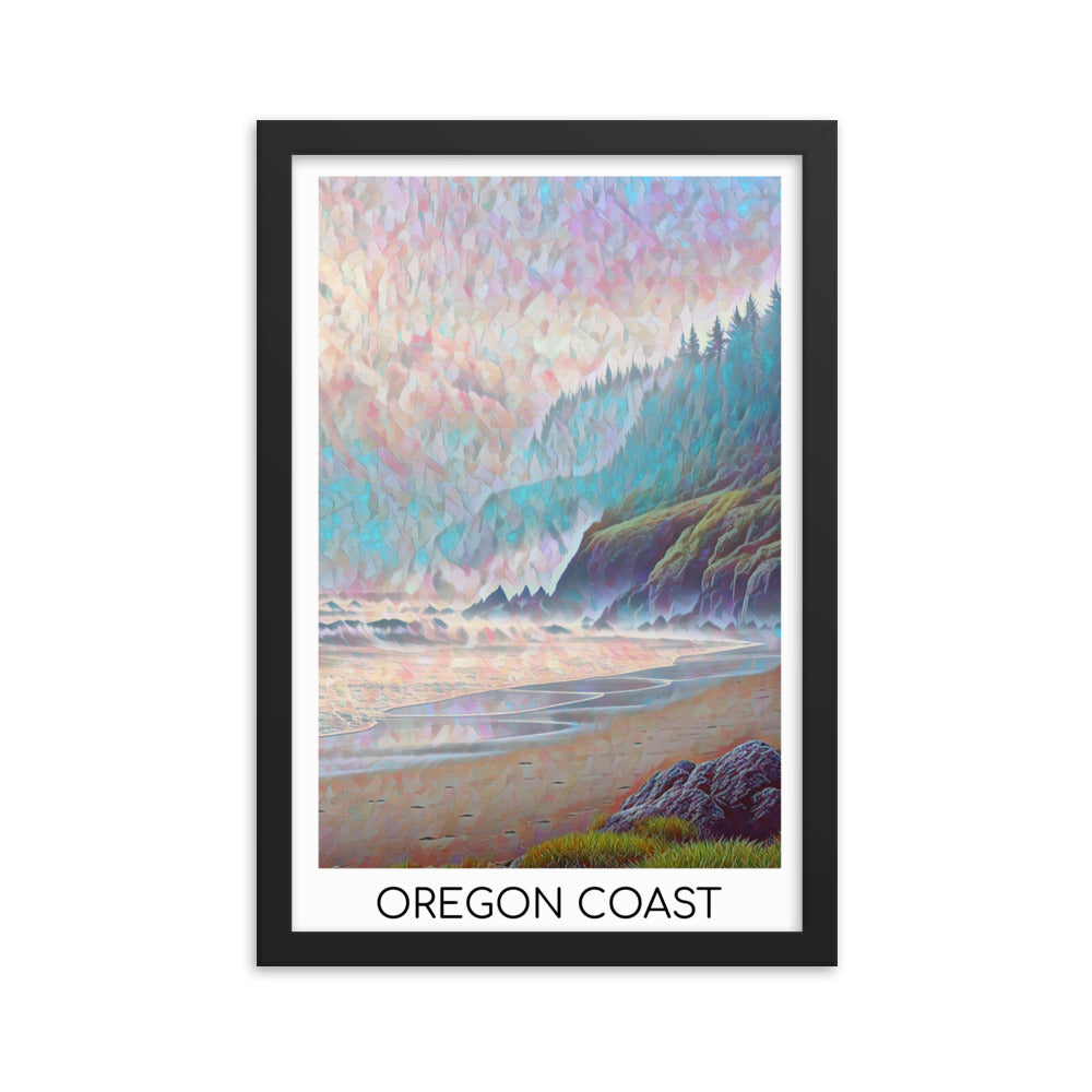 Oregon Coast - Framed poster – Oregon Collectibles